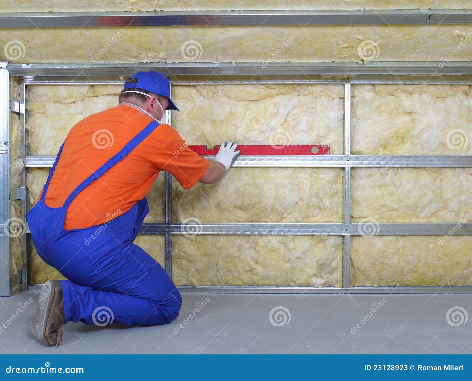 Thermal insulation work stock image. Image of house, insulation - 23128923