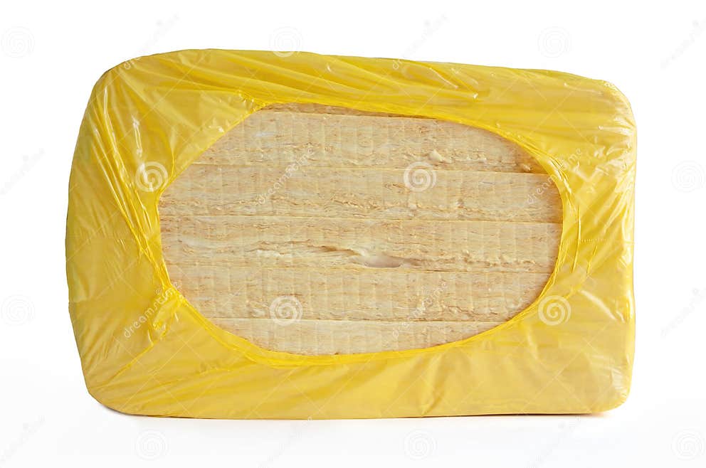 Thermal Isolation Material, Isolated Stock Image - Image of package ...