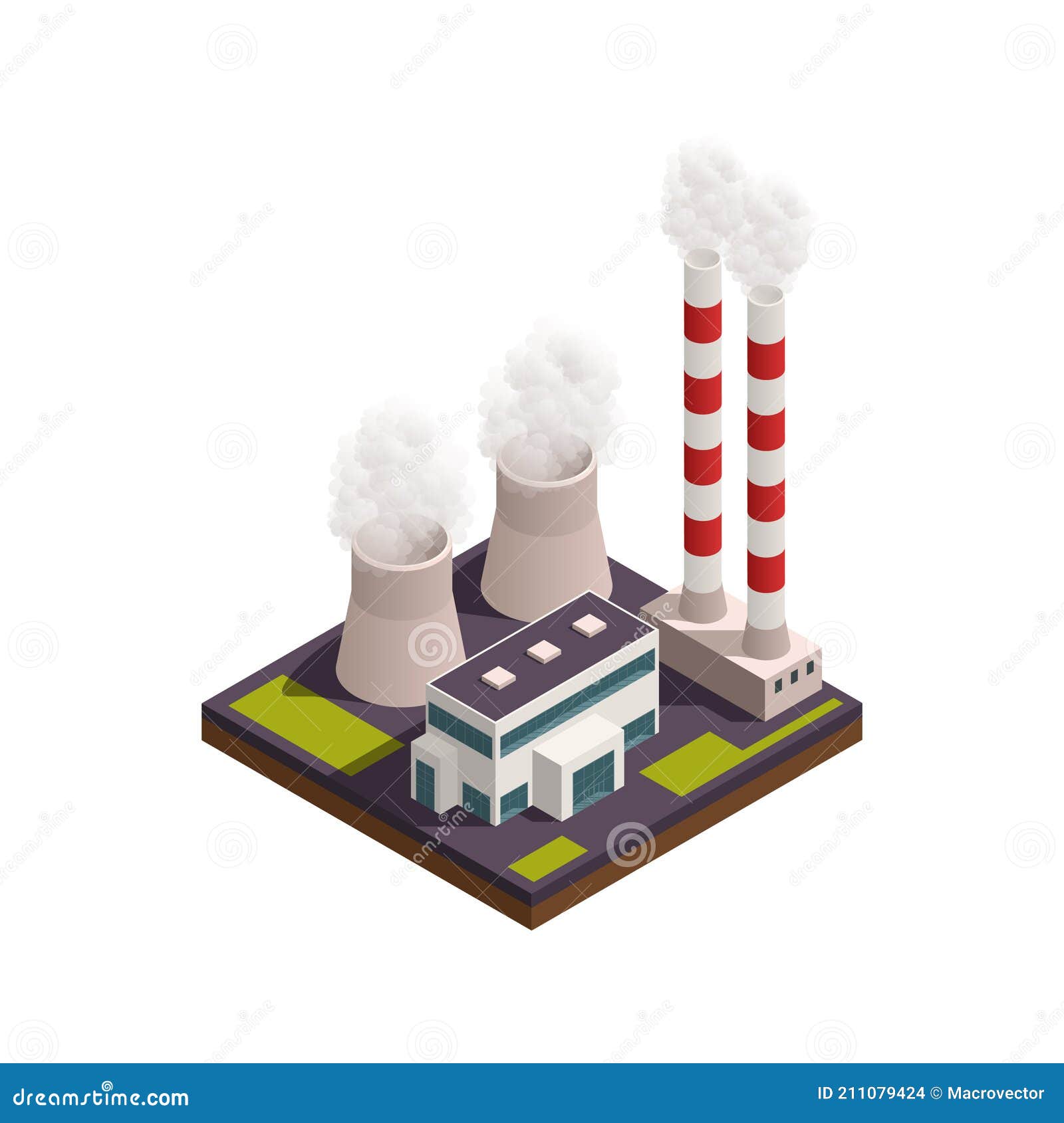 Thermal Power Plant Map Of India Vector Illustration | CartoonDealer ...