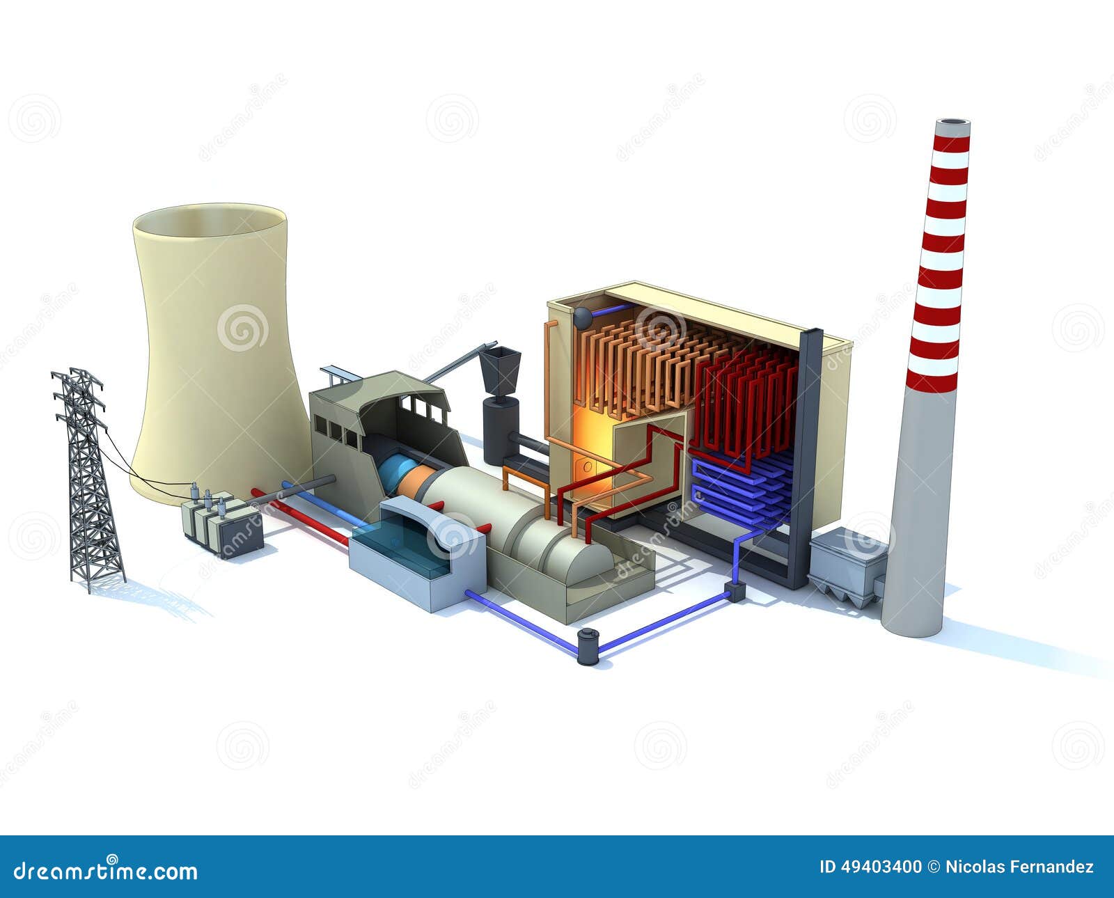 Thermal Power Plant Map Of India Vector Illustration | CartoonDealer ...