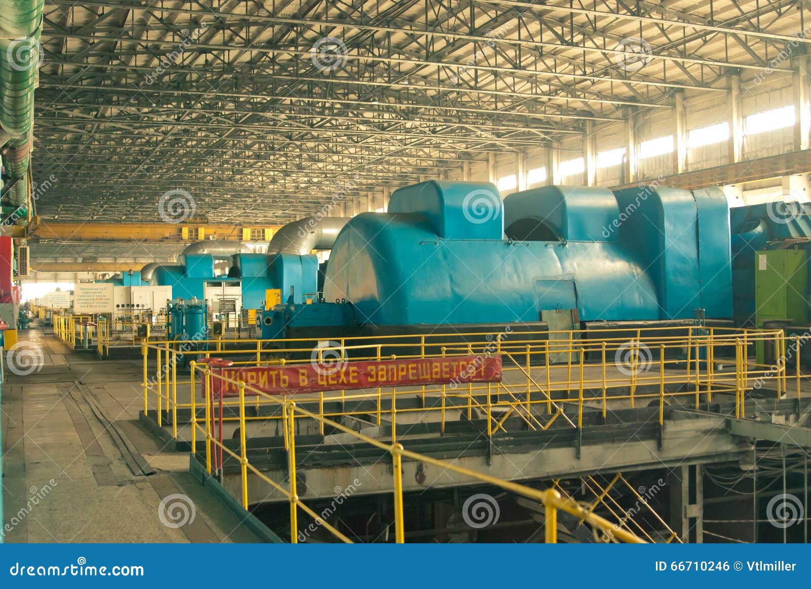 Thermal power station stock photo. Image of assembly - 66710246
