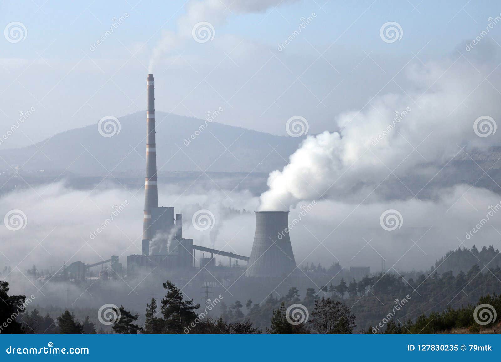 Thermal reactor stock image. Image of industry, architecture - 127830235