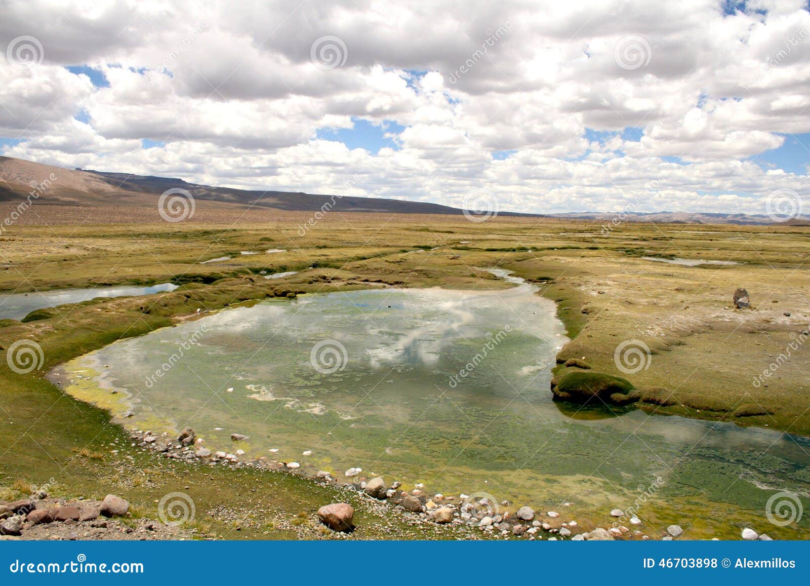 Thermal Spring in the Volcano. Peru Stock Photo - Image of nature ...