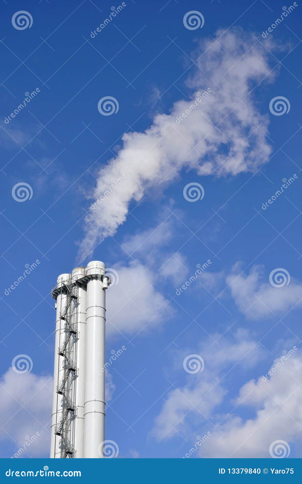 Two Pipes With Cold Water Flowing From The Floor And A Valve From The ...