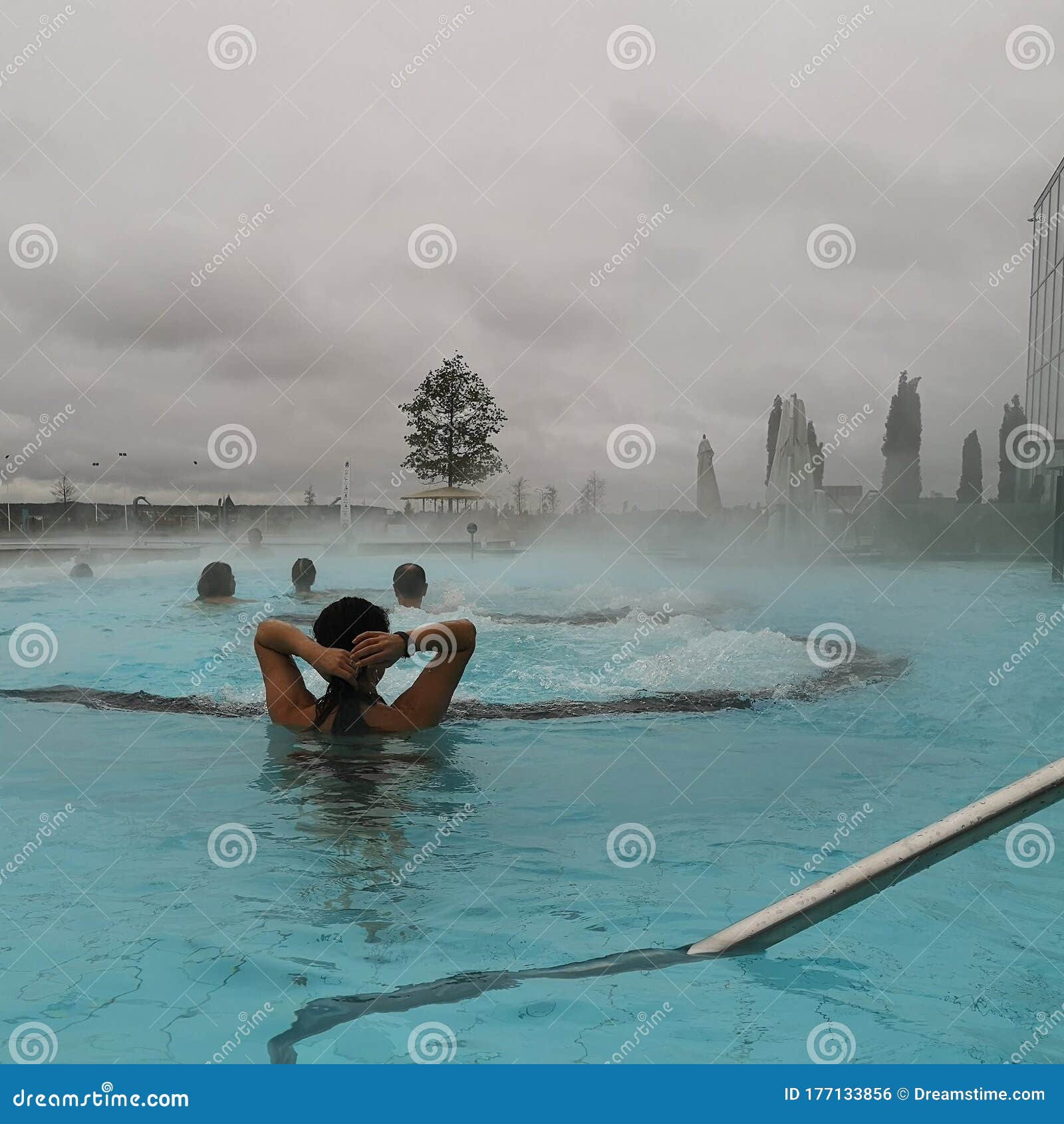 Therme Bucharest editorial photo. Image of romania, winter - 177133856