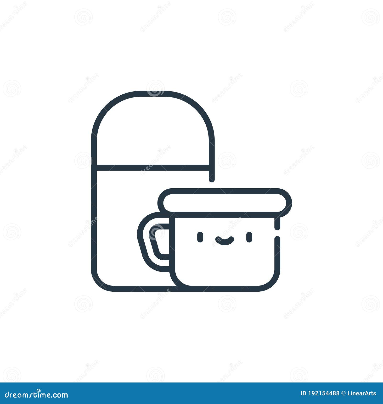 Thermo Icon In Trendy Design Style. Thermo Icon Isolated On White ...