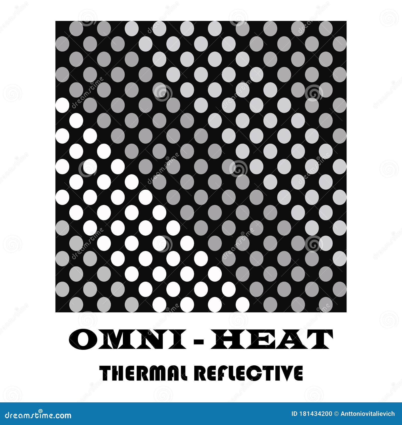 Thermo Reflection Technology Stock Vector - Illustration of bounce ...