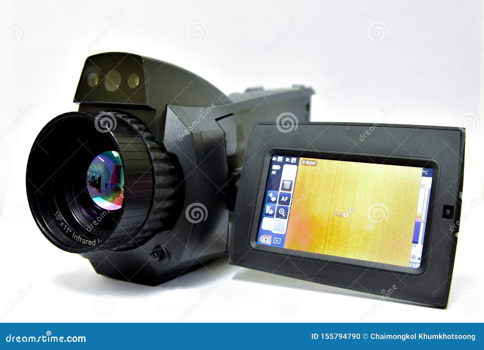 Infrared Camera or Thermal Imaging Camera Stock Photo - Image of ...