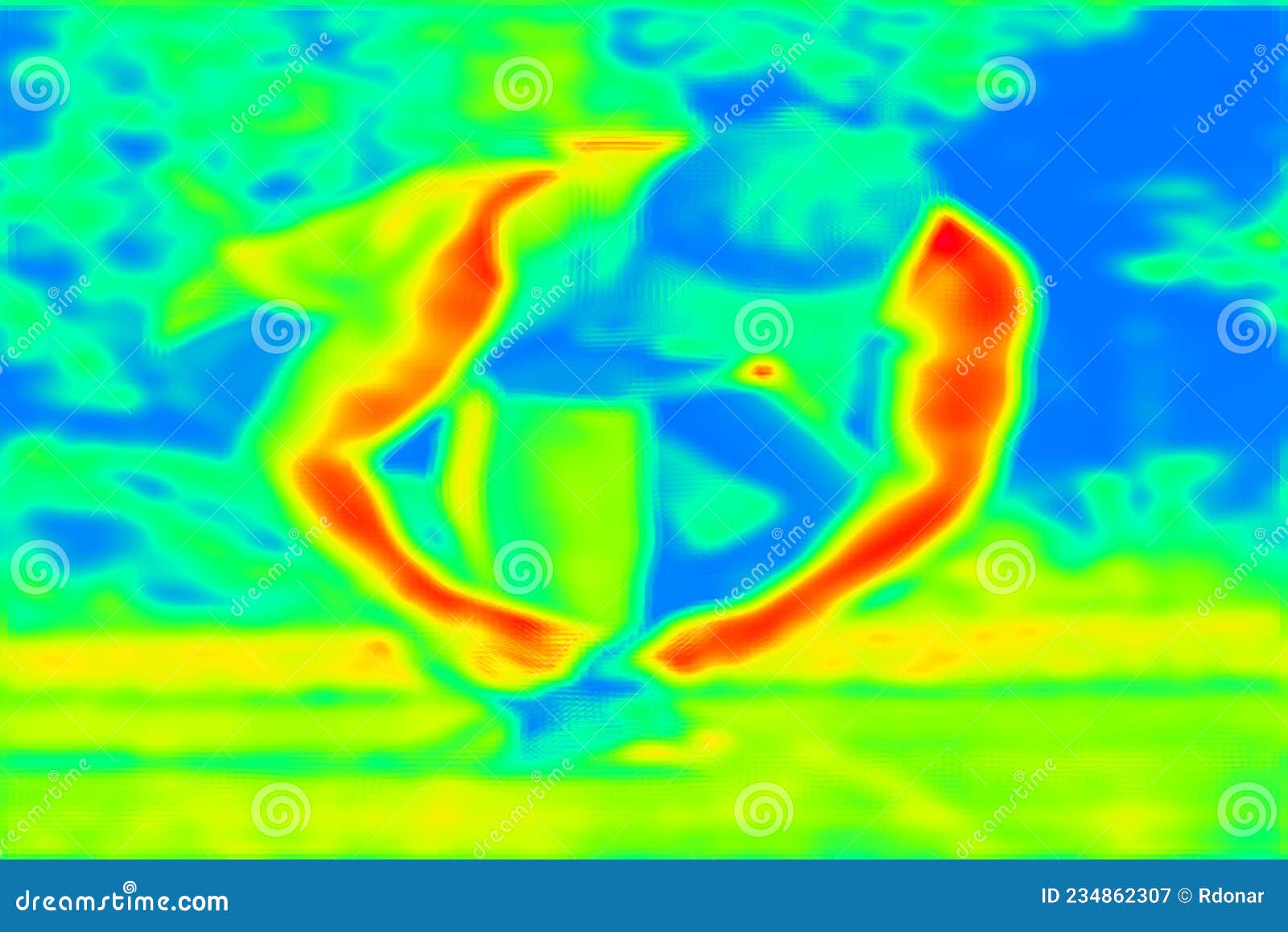 Thermography In Medicine Stock Photography | CartoonDealer.com #127973054