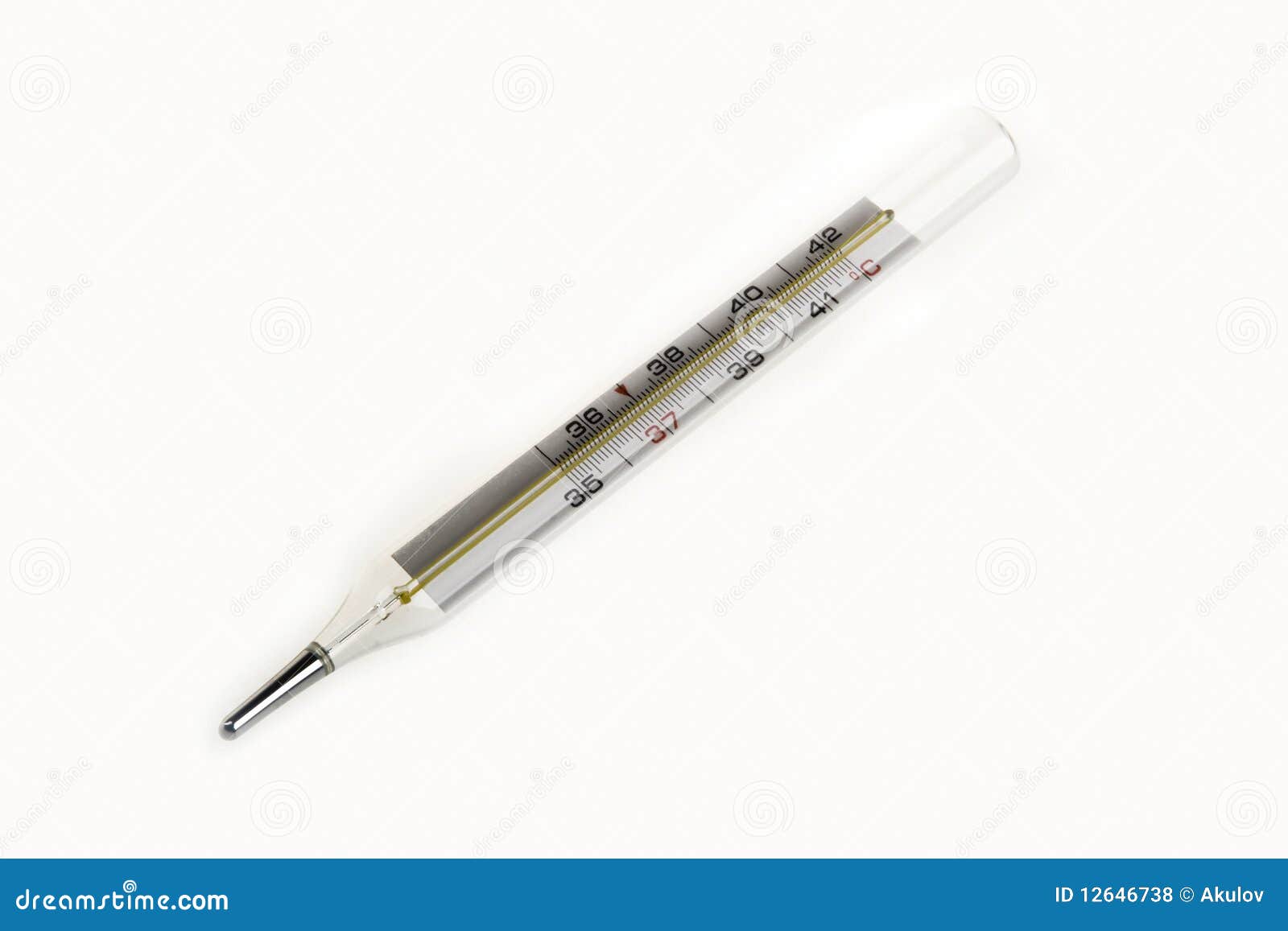 Thermometer stock photo. Image of macro, closeup, attachment - 12646738
