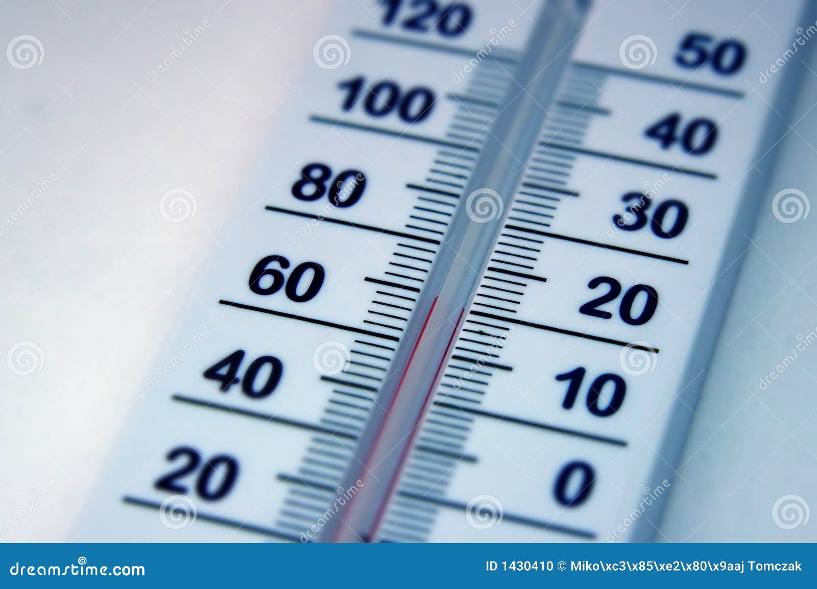 Thermometer stock photo. Image of measure, hotter, macro - 1430410