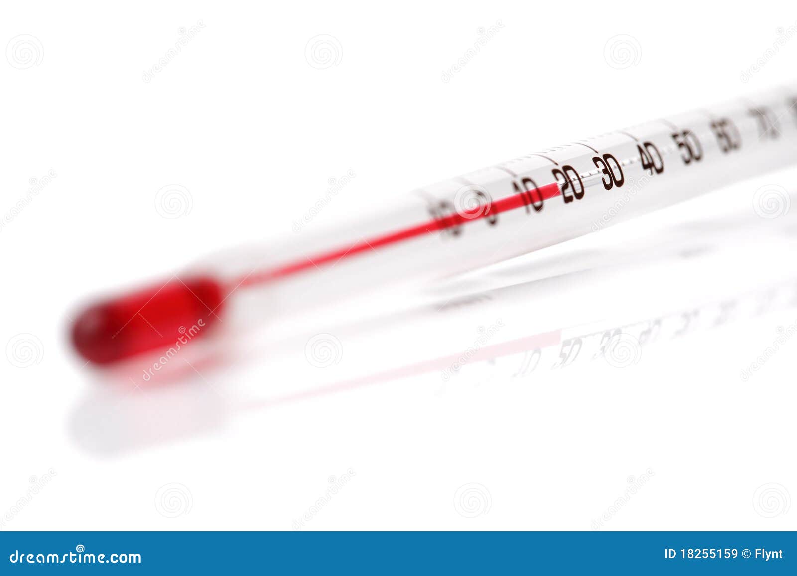 Thermometer stock image. Image of horizontal, background - 18255159