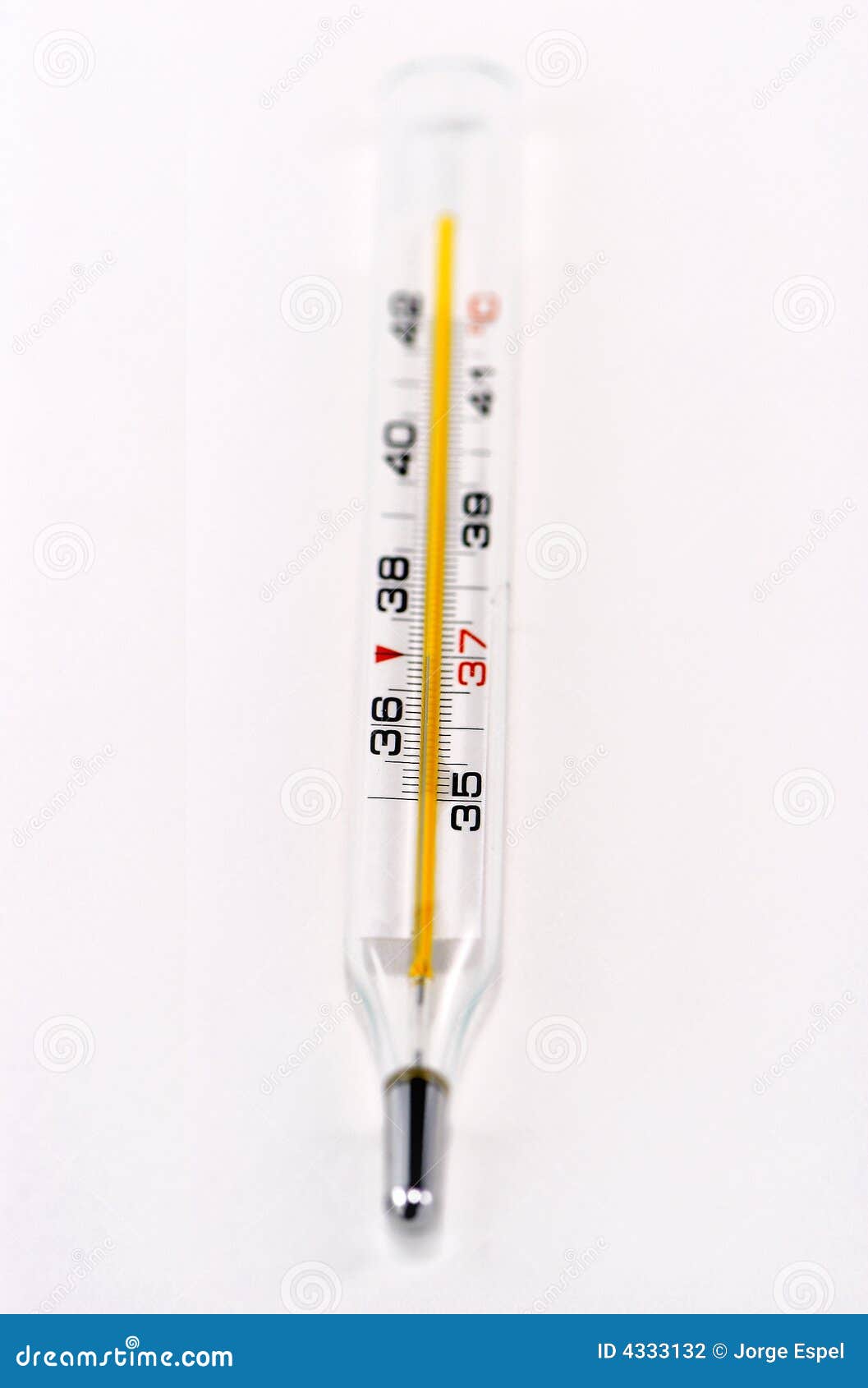 Thermometer stock photo. Image of medicin, nurse, doctor - 4333132