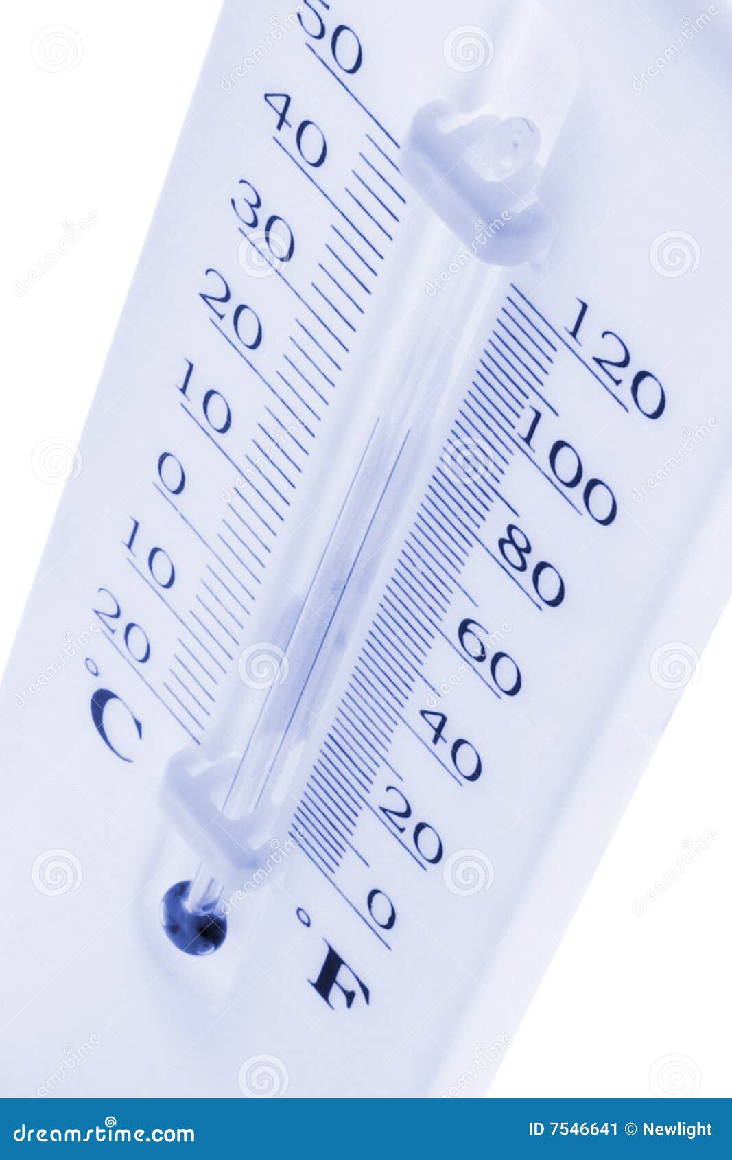 Thermometer stock image. Image of climate, still, celsius - 7546641