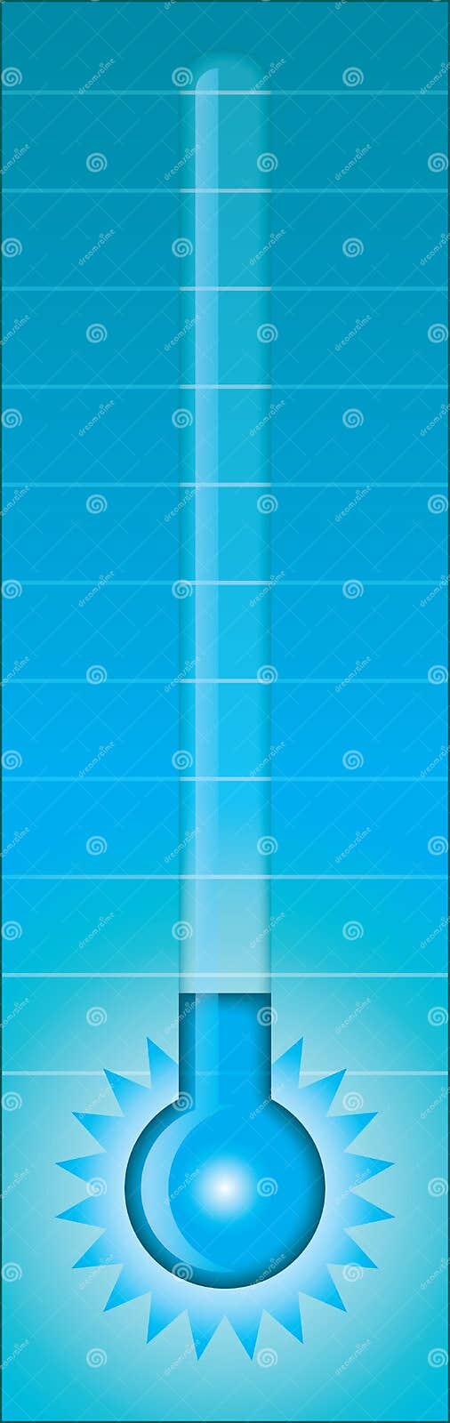 Thermometer - cold stock vector. Illustration of cold - 1520715