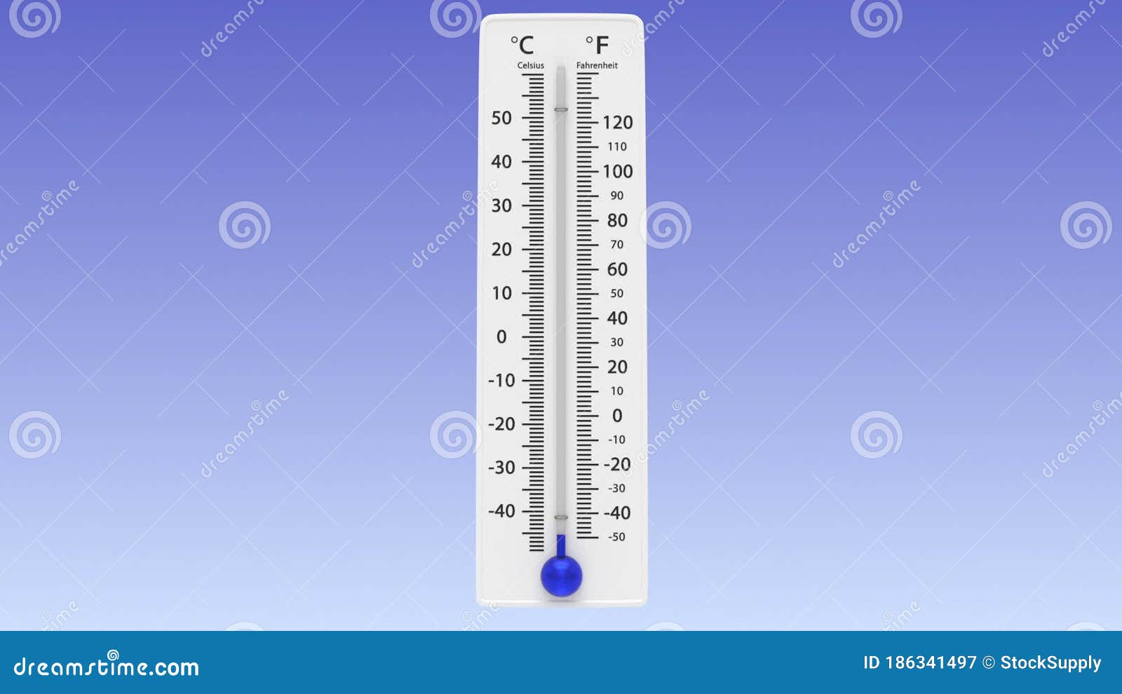 Thermometer with Decreasing Temperature. Stock Video - Video of drop ...
