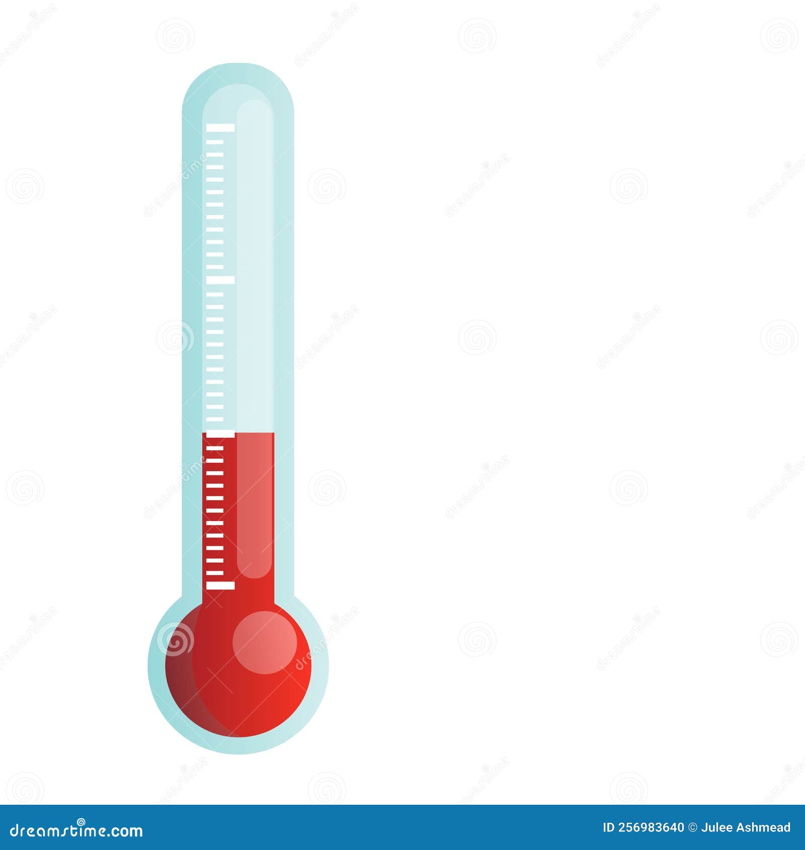 Cartoon Thermometer Graphic Icon Vector Illustration Stock Vector ...