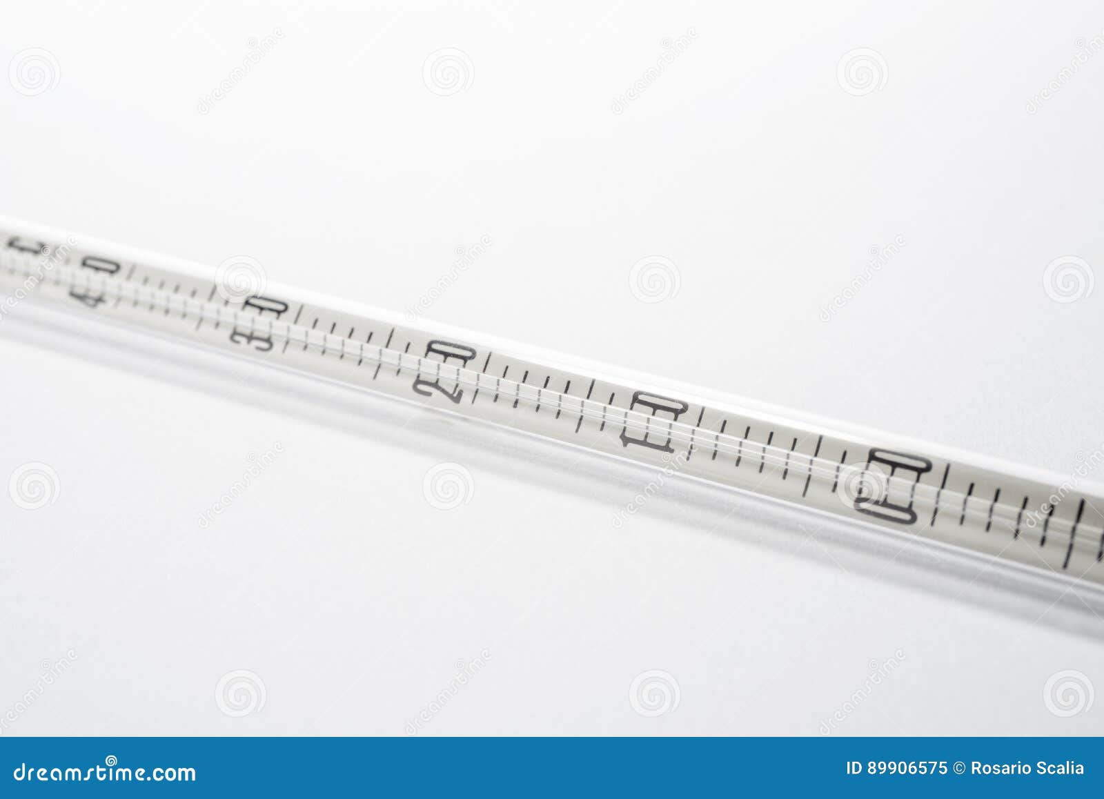 Thermometer Film Development on White Stock Image - Image of health ...