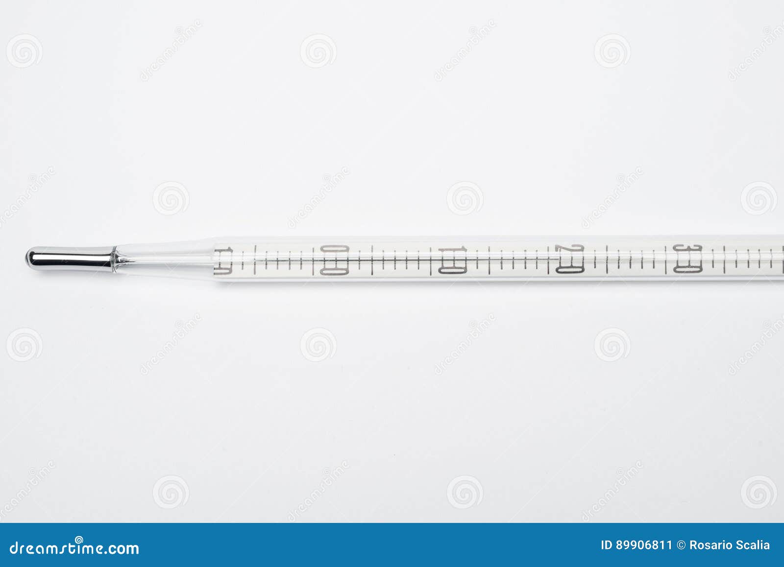 Thermometer Film Development on White Stock Image - Image of film ...