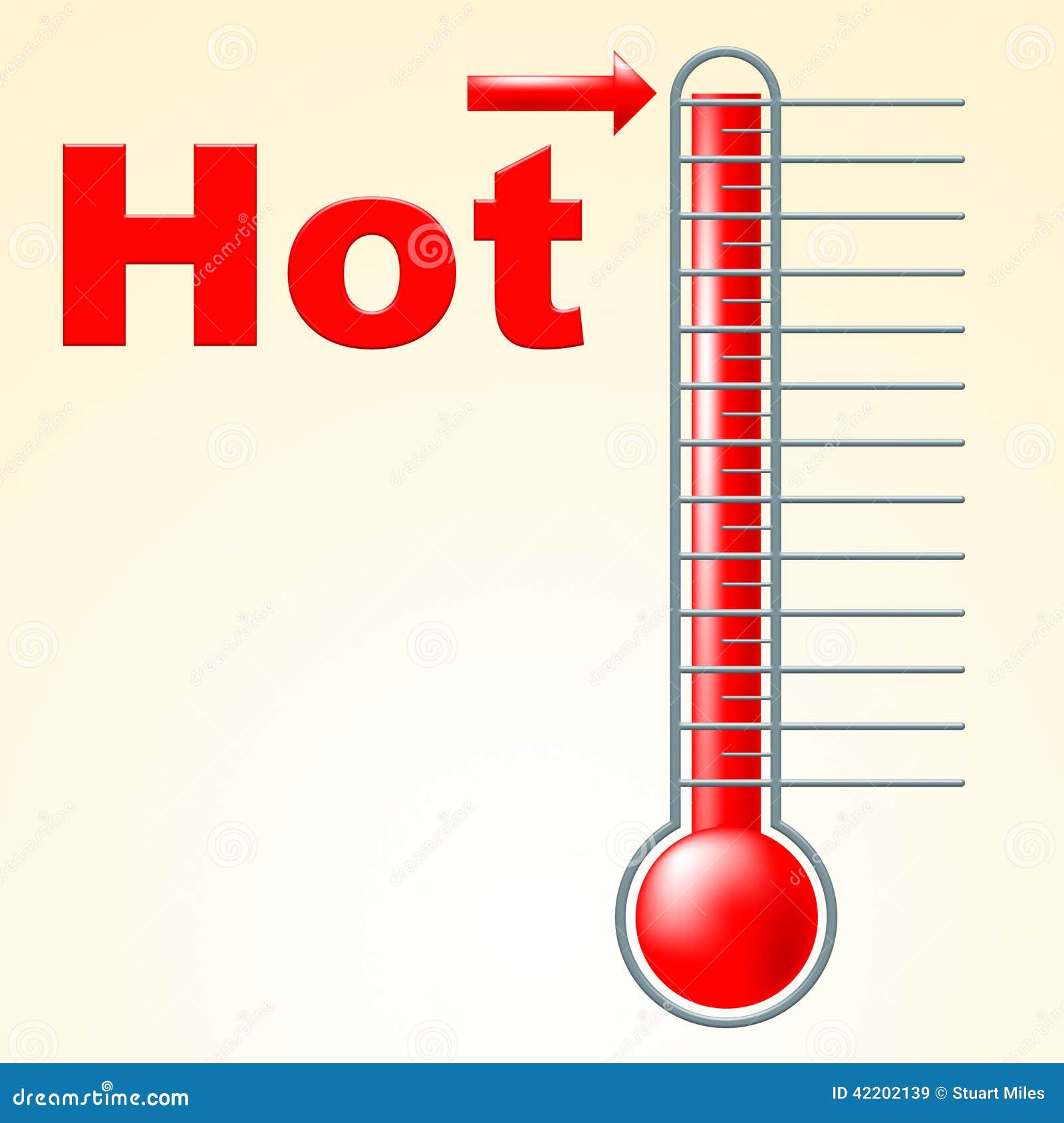 Thermometer Hot Represents Temperature Indicator and Boiling Stock ...