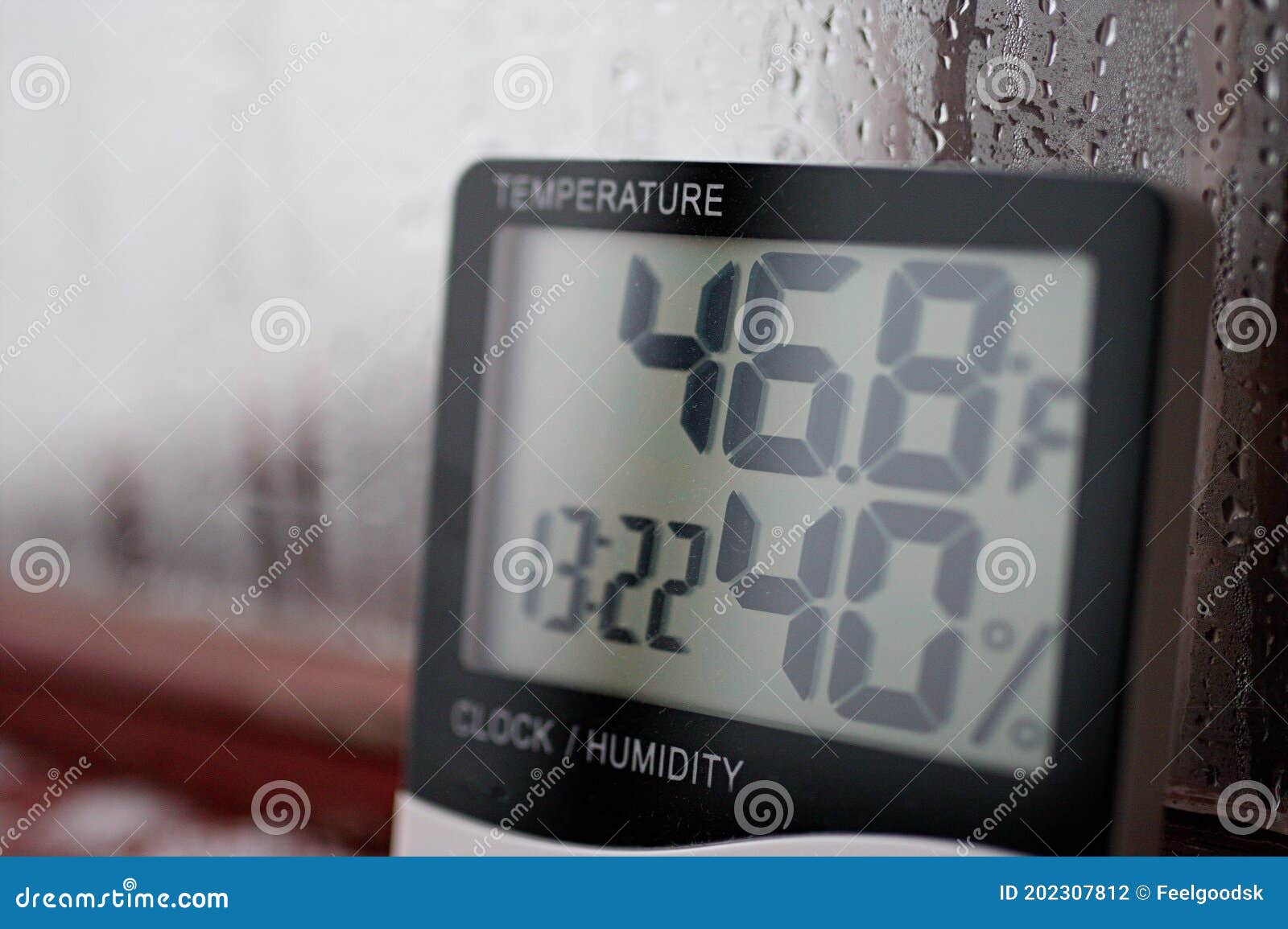 Thermometer and Hygrometer of Electronic To Control Temperature and ...