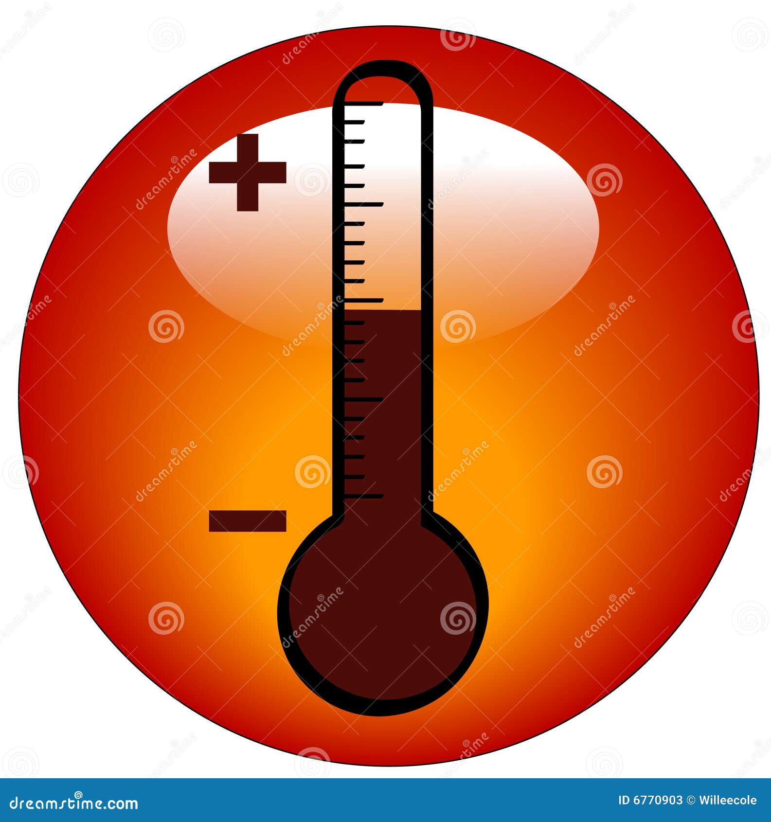 Thermometer Icon Or Temperature Symbol Or Emblem Vector Illustration ...