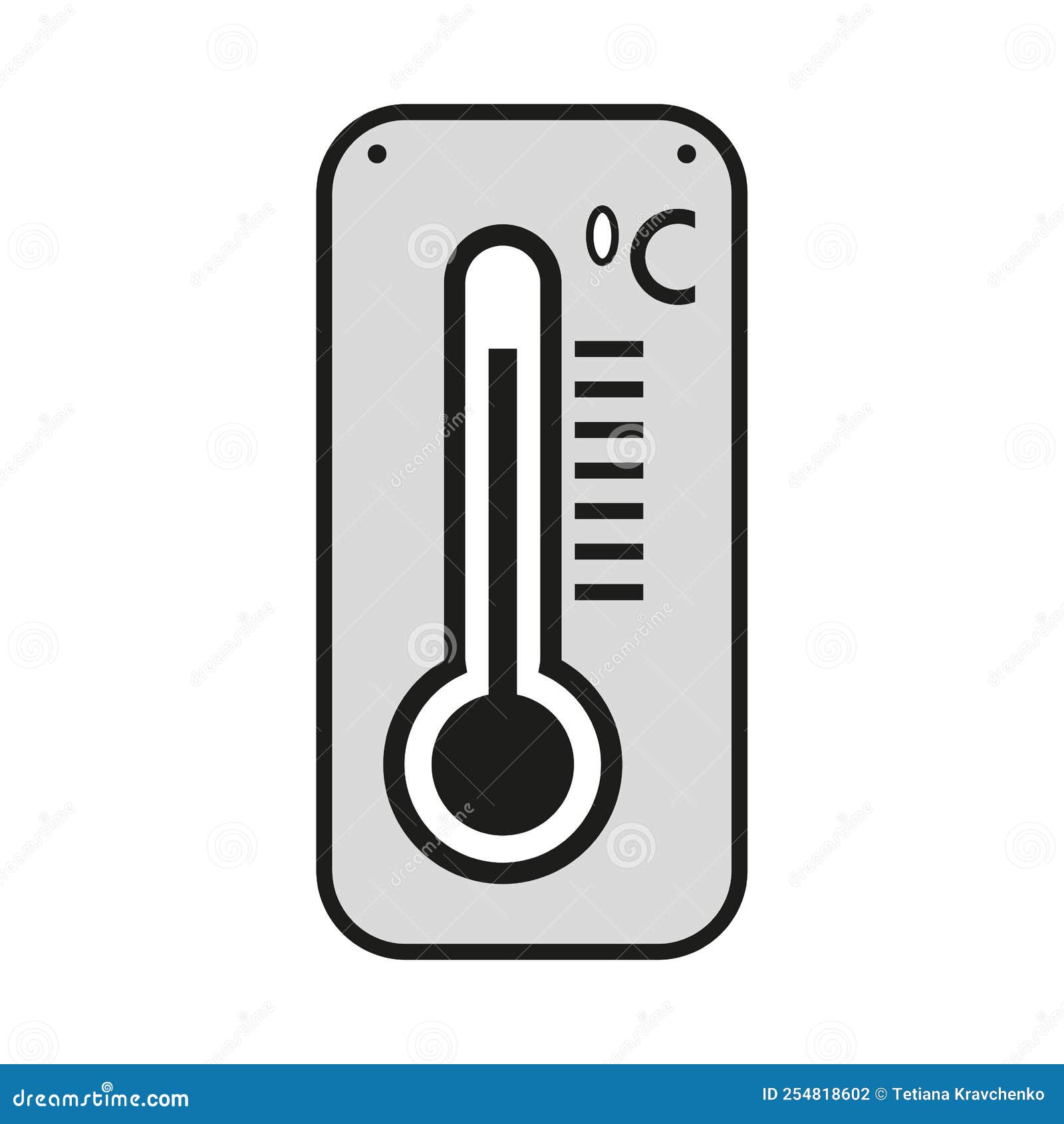 Thermometer Icon. Hot Summer. Vector Illustration. Stock Image Stock ...