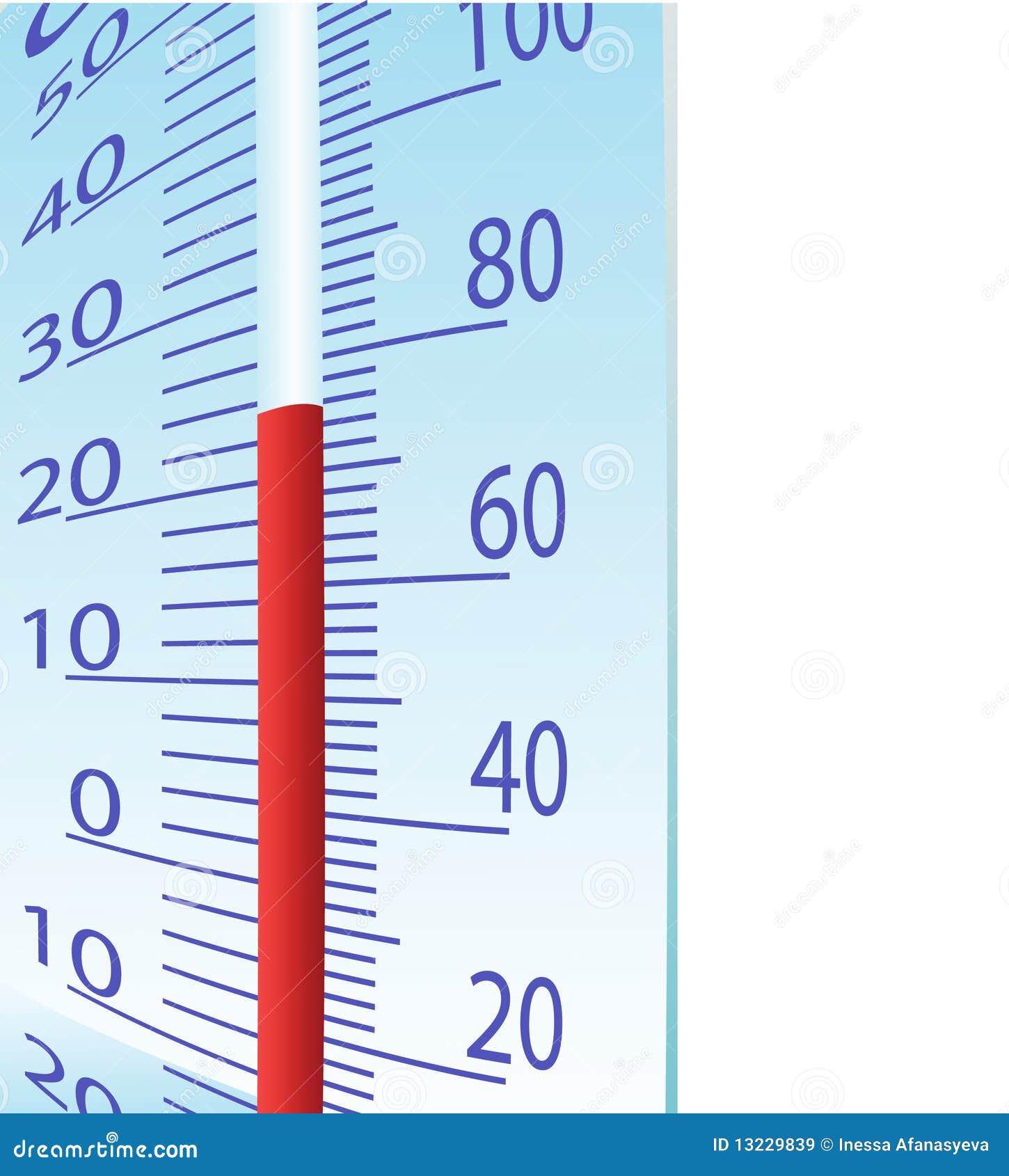 Red Thermometer, ( Illustration ). | CartoonDealer.com #51944053