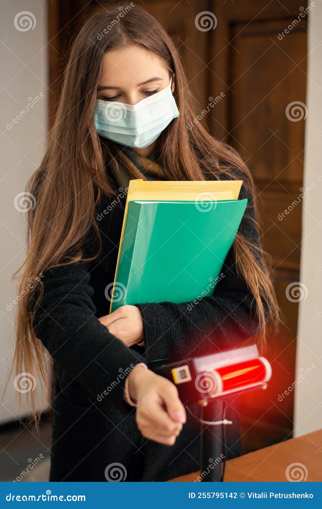 Automatic Temperature Check Stock Photo - Image of health, automated ...