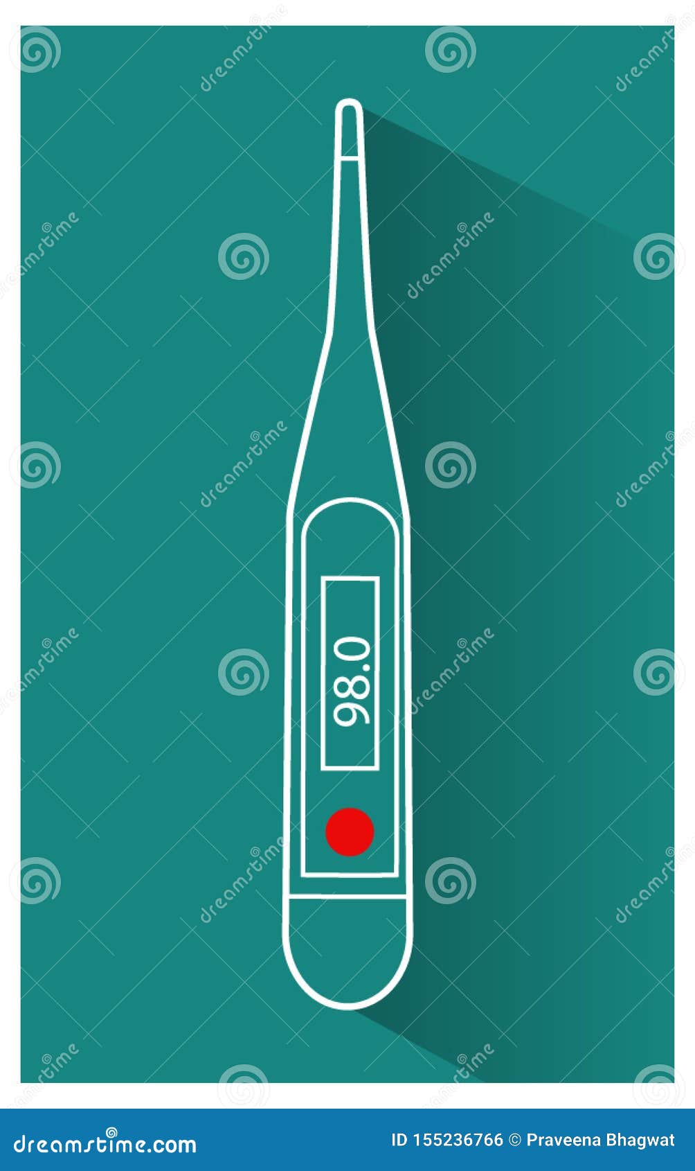 Thermometer, Laboratory Equipment Stock Vector - Illustration of glass ...