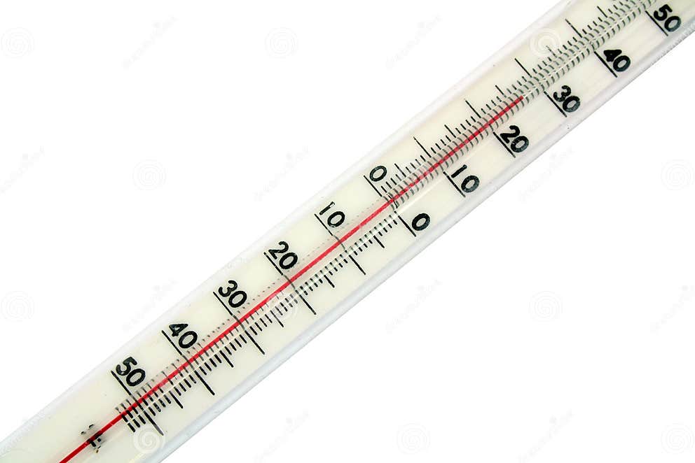 Thermometer scale stock image. Image of temperature, instrument - 17638265