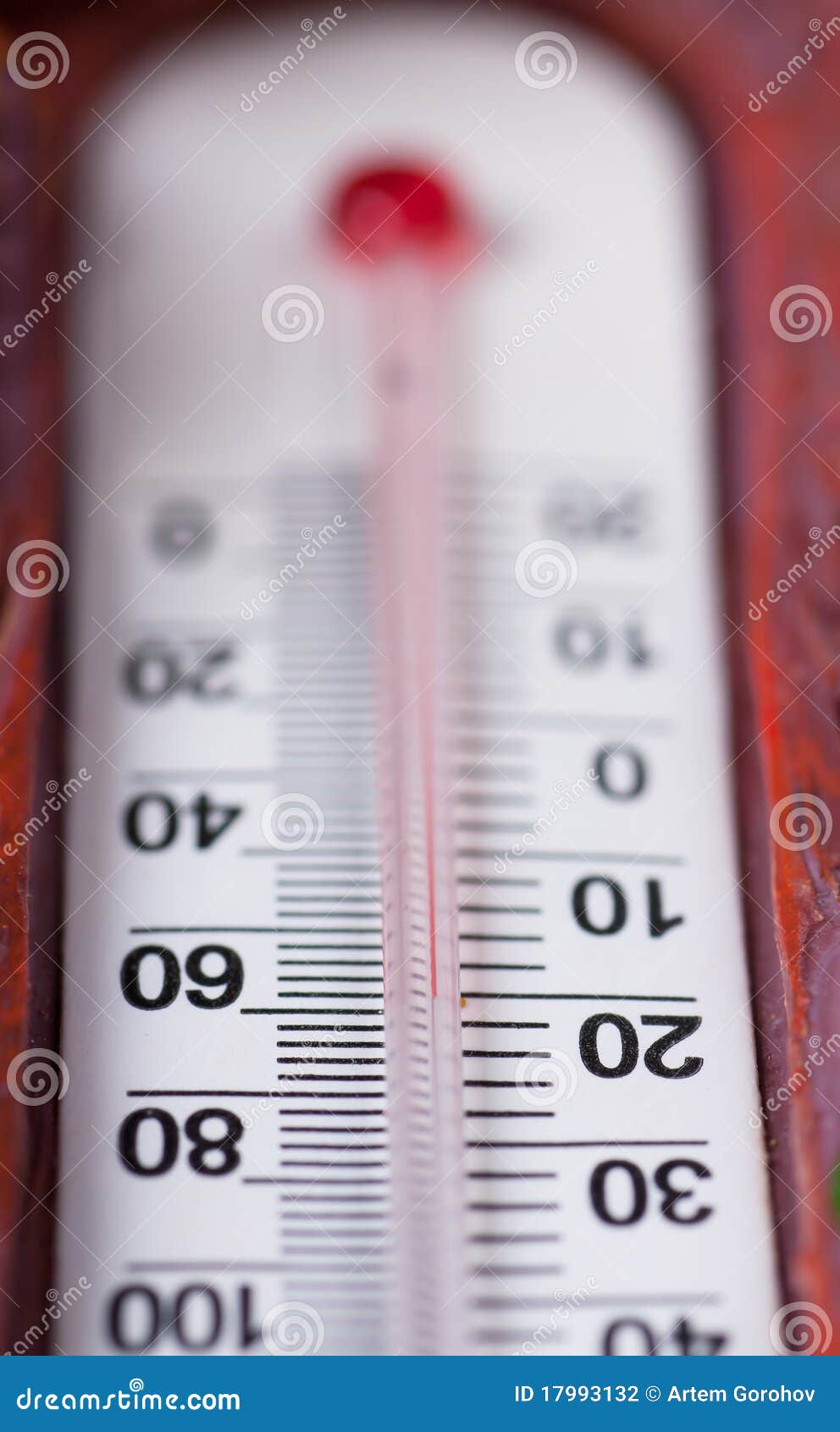Thermometer scale stock photo. Image of season, cold - 17993132