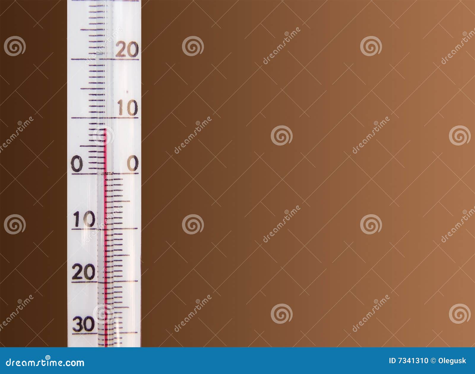 Thermometer scale stock photo. Image of degree, scale - 7341310