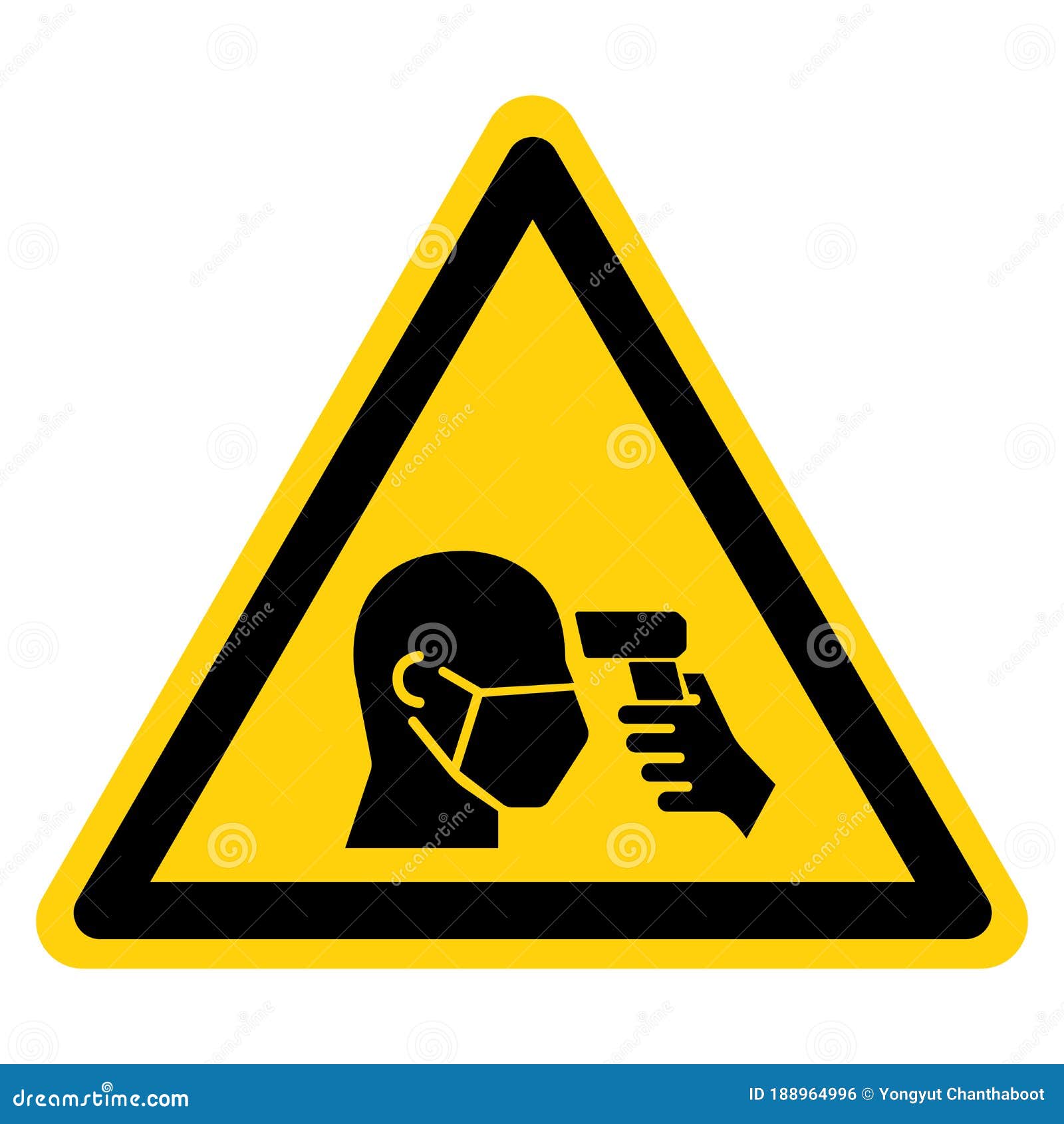 Thermometer Screening of Checking Temperature Symbol Sign, Vector ...