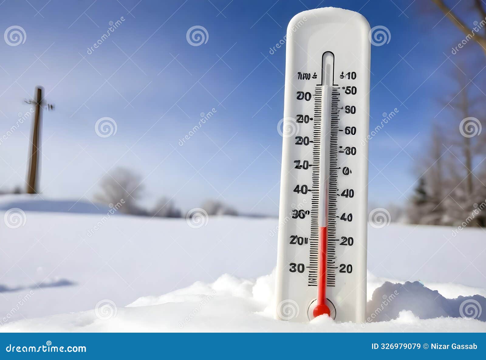 Thermometer Showing Decreasing Temperature Icon Stock Image ...