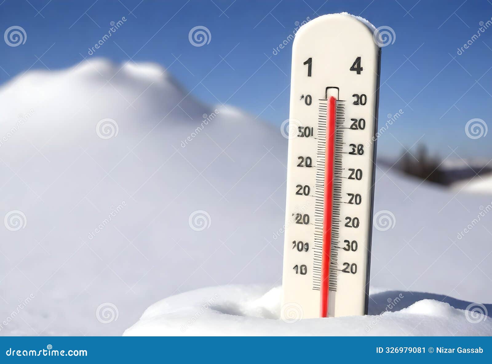 Thermometer Showing Decreasing Temperature Icon Stock Image ...