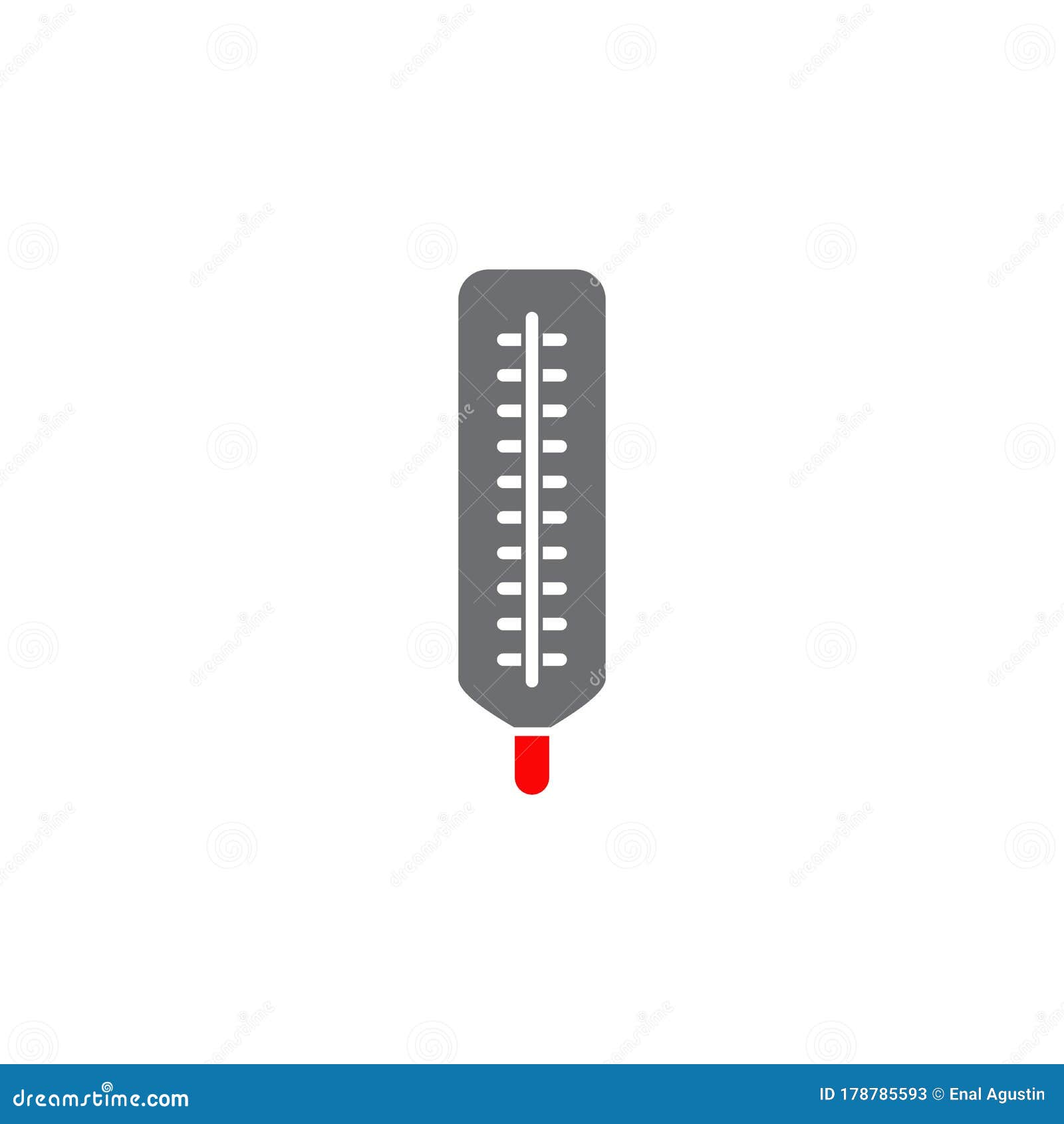 Thermometer Symbol Icon Logo Design Template Stock Vector ...