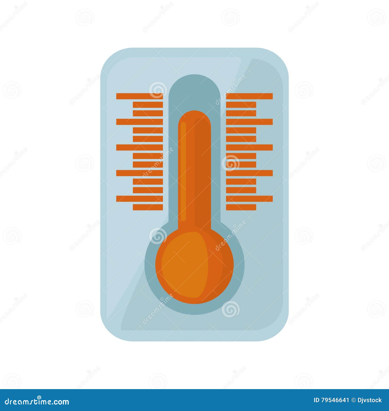 Thermometer Temperature Measure Icon Stock Vector - Illustration of ...