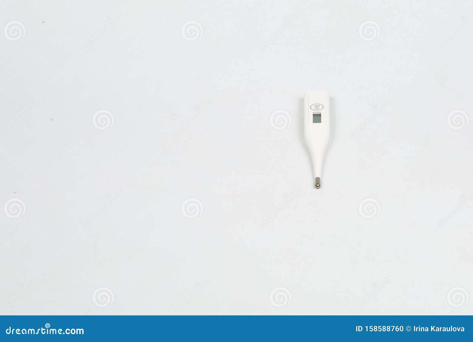Thermometer for Temperature Measurement Isolated on a White Background ...