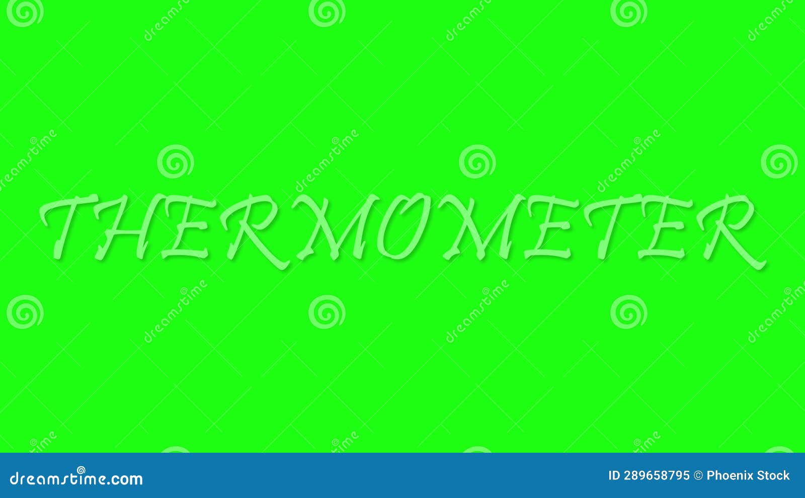 Thermometer text animation stock illustration. Illustration of ...