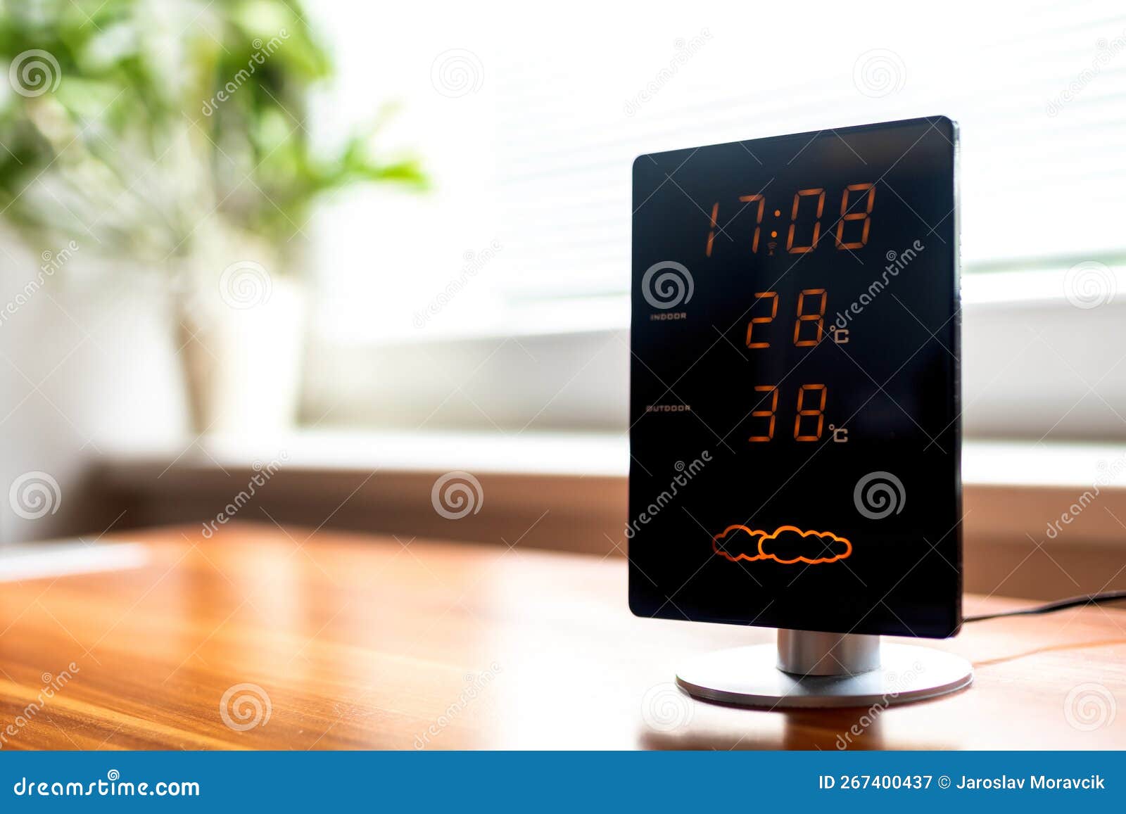Thermometer in Very Hot Day in the Room, High Temperature or Global ...