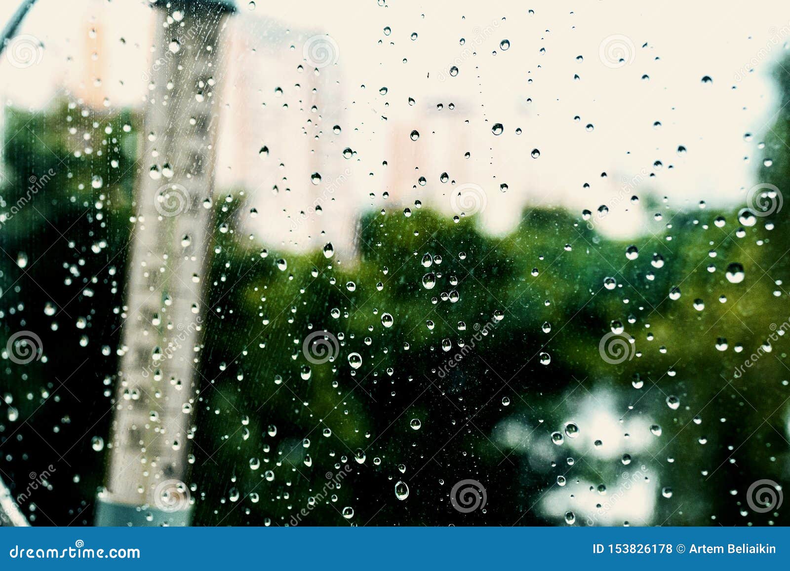 When Rain Poured Down The Ground To Be Bruised Royalty-Free Stock Image ...