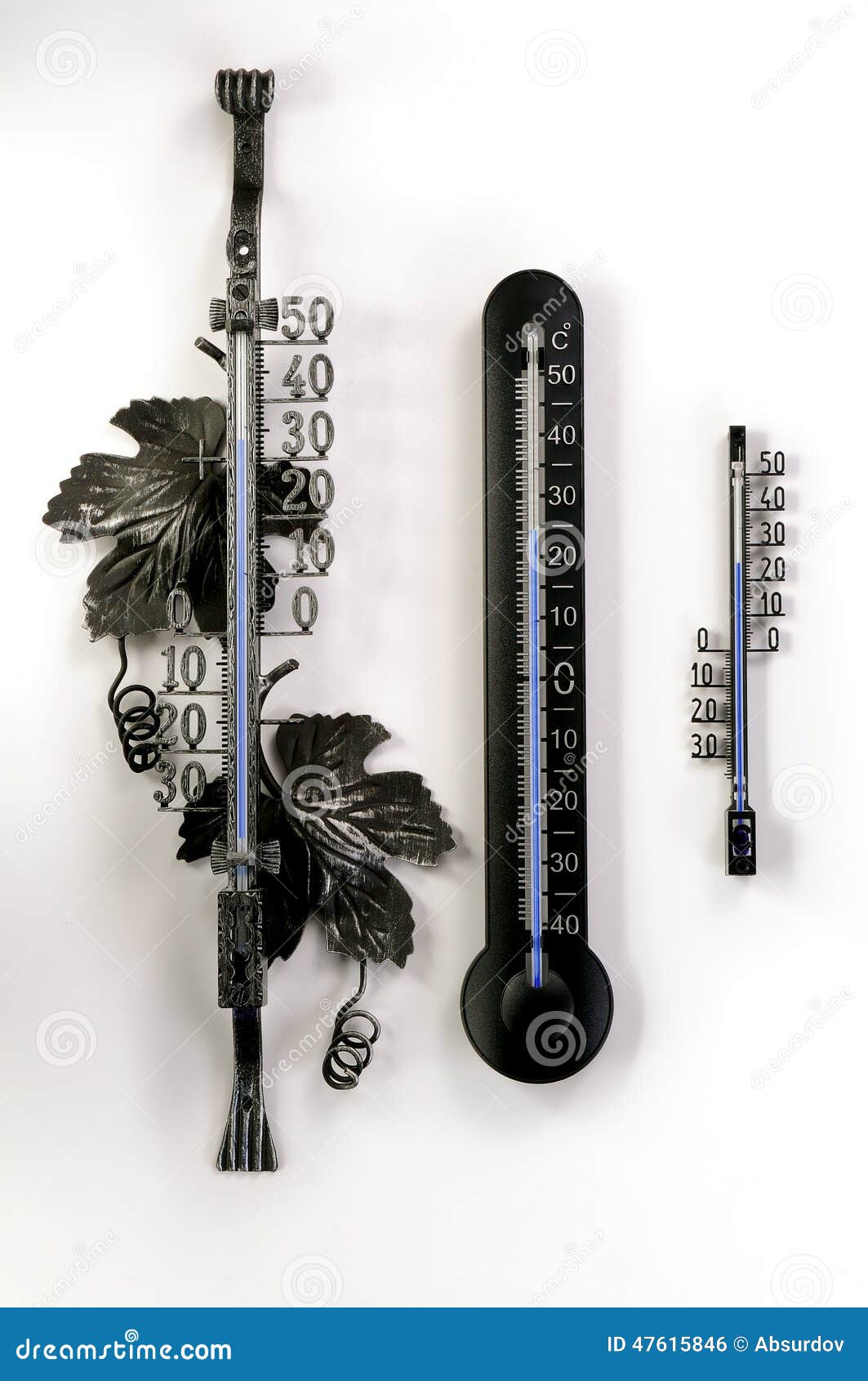 Thermometers stock photo. Image of degree, loads, accuracy - 47615846
