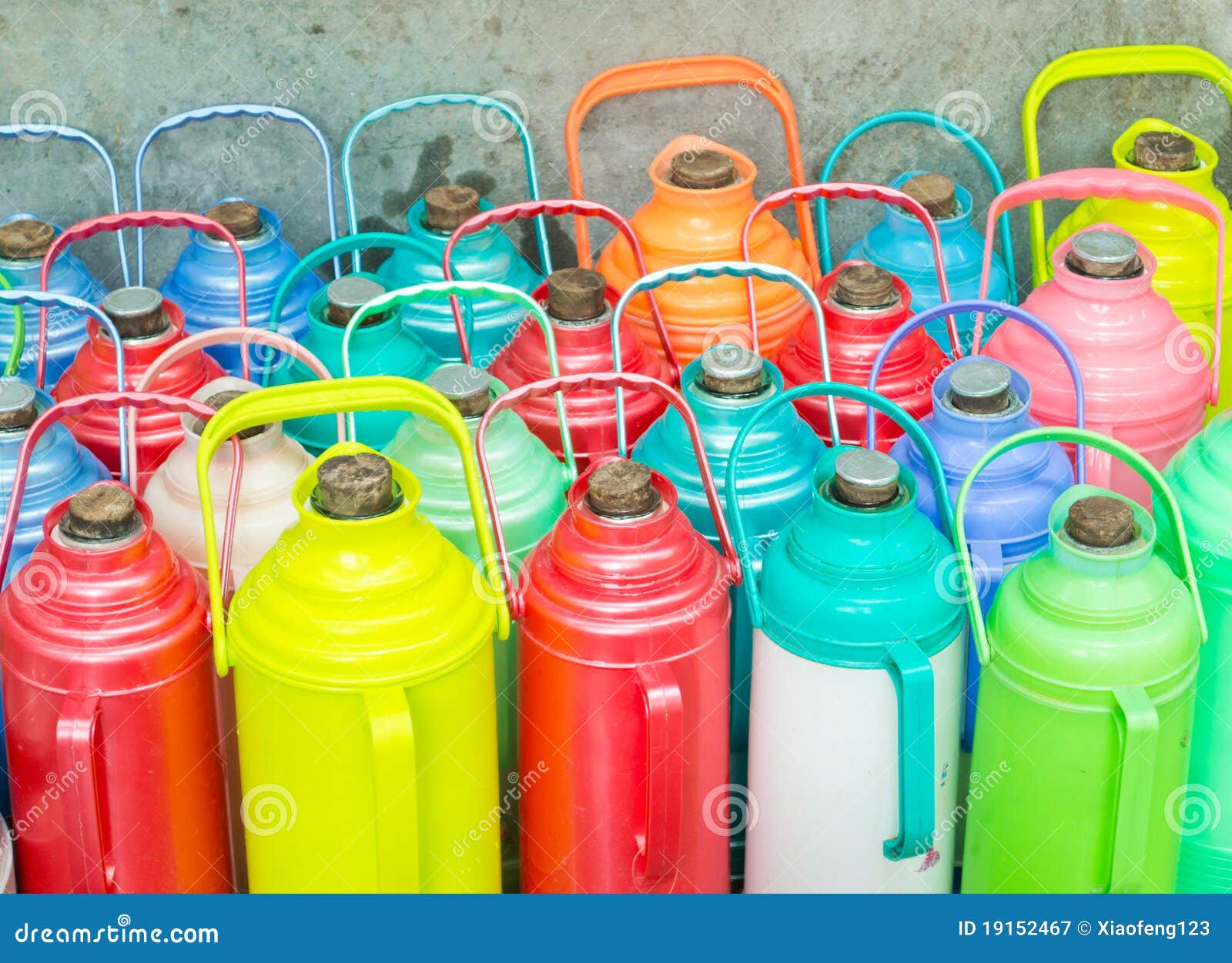 Thermos stock image. Image of color, yellow, colorful - 19152467