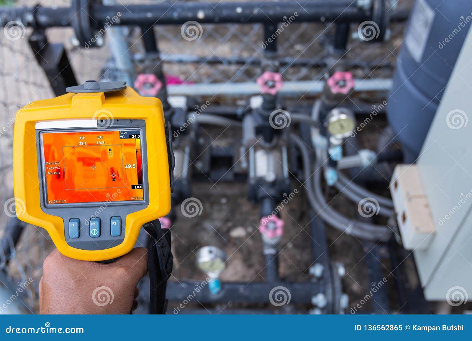 Thermoscanthermal Image Camera, Industrial Equipment Used for Checking ...