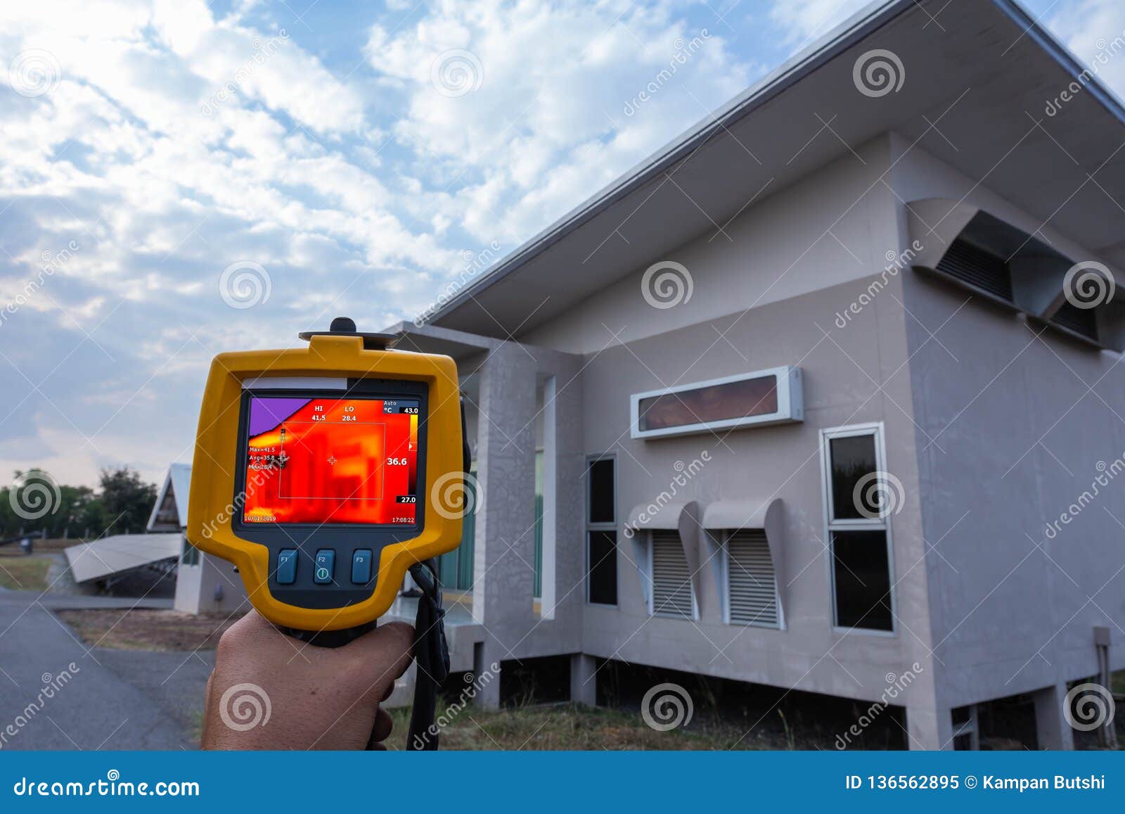 Thermoscanthermal Image Camera, Industrial Equipment Used for Checking ...