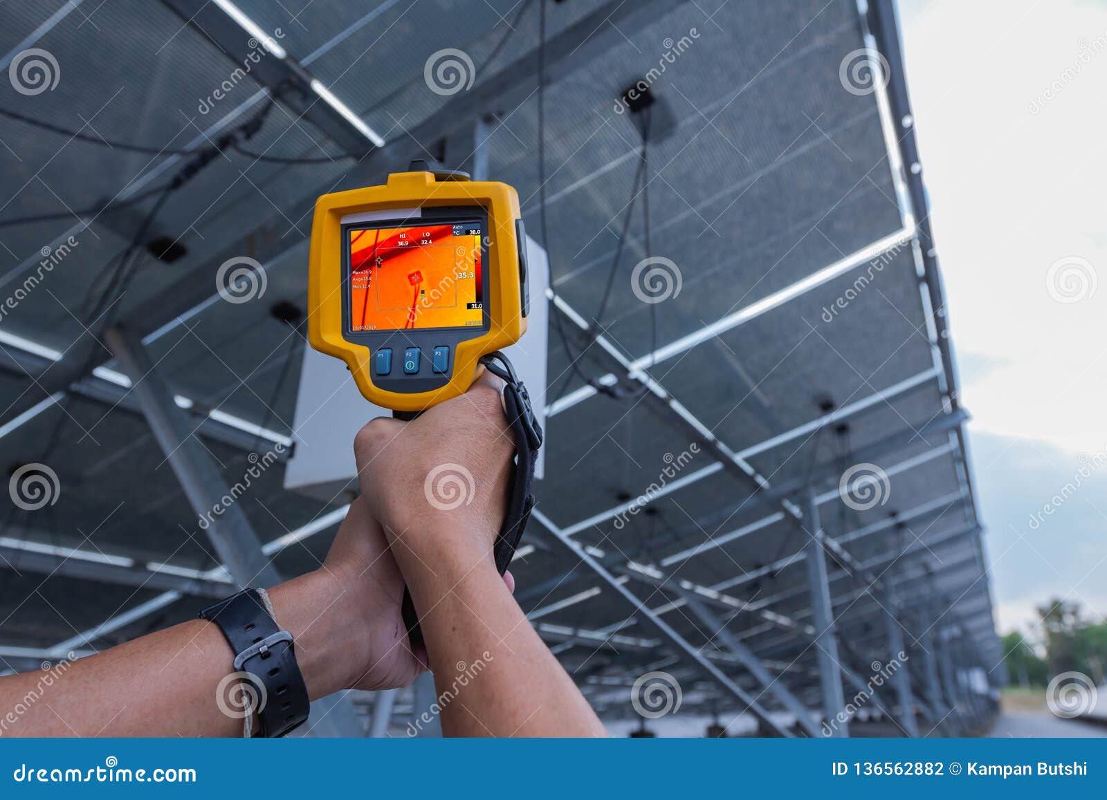 Thermoscanthermal Image Camera, Industrial Equipment Used for Checking ...