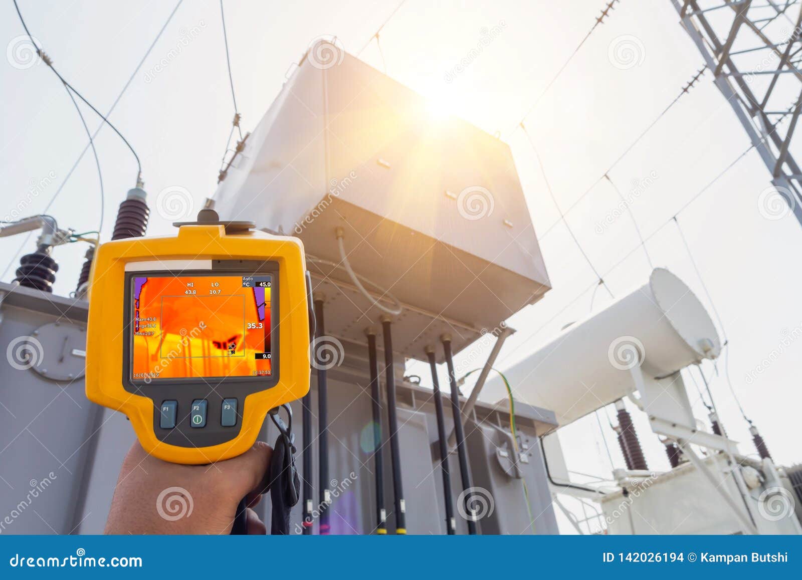 Thermoscanthermal Image Camera, Industrial Equipment Used for Checking ...