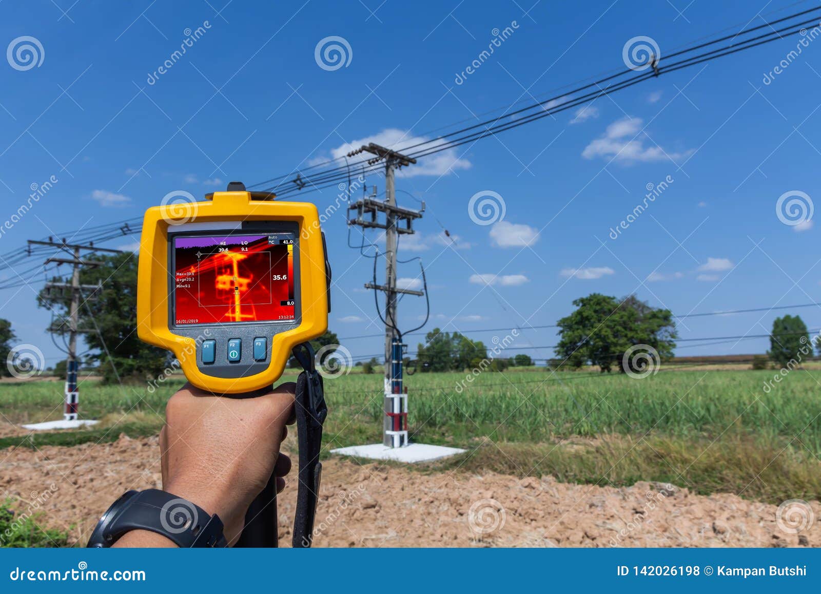 Thermoscanthermal Image Camera, Industrial Equipment Used for Checking ...