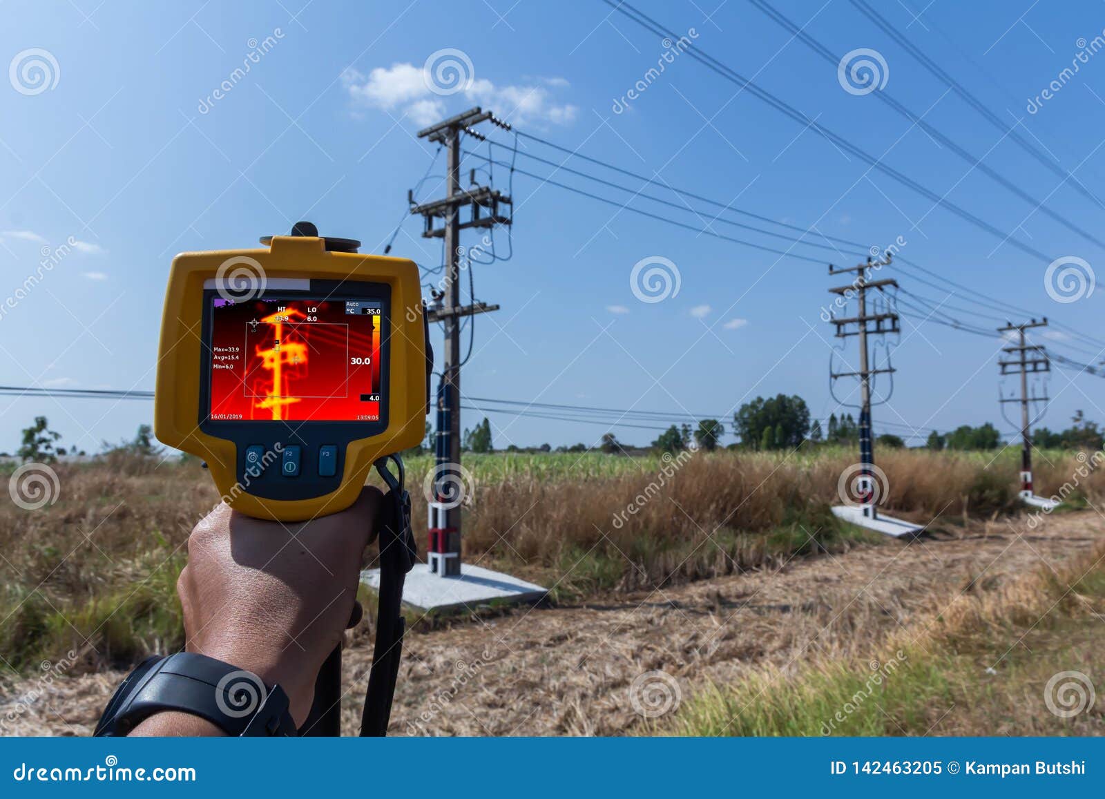 Thermoscanthermal Image Camera, Industrial Equipment Used for Checking ...